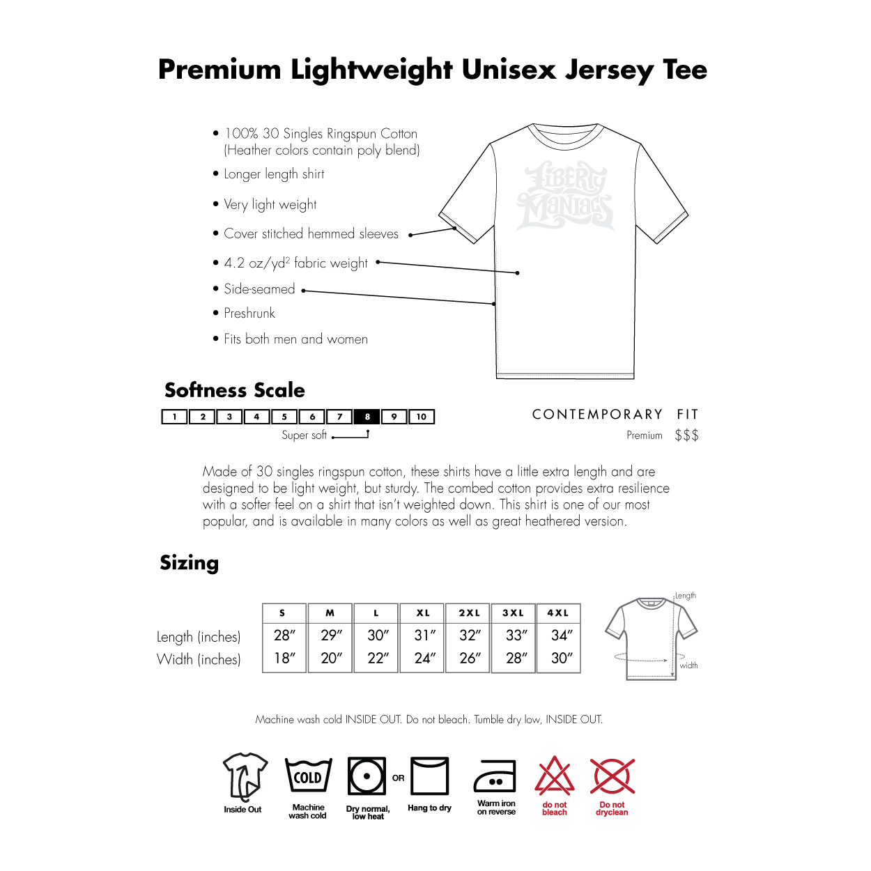 Mandatory Ideas T-shirt - Liberty Maniacs
