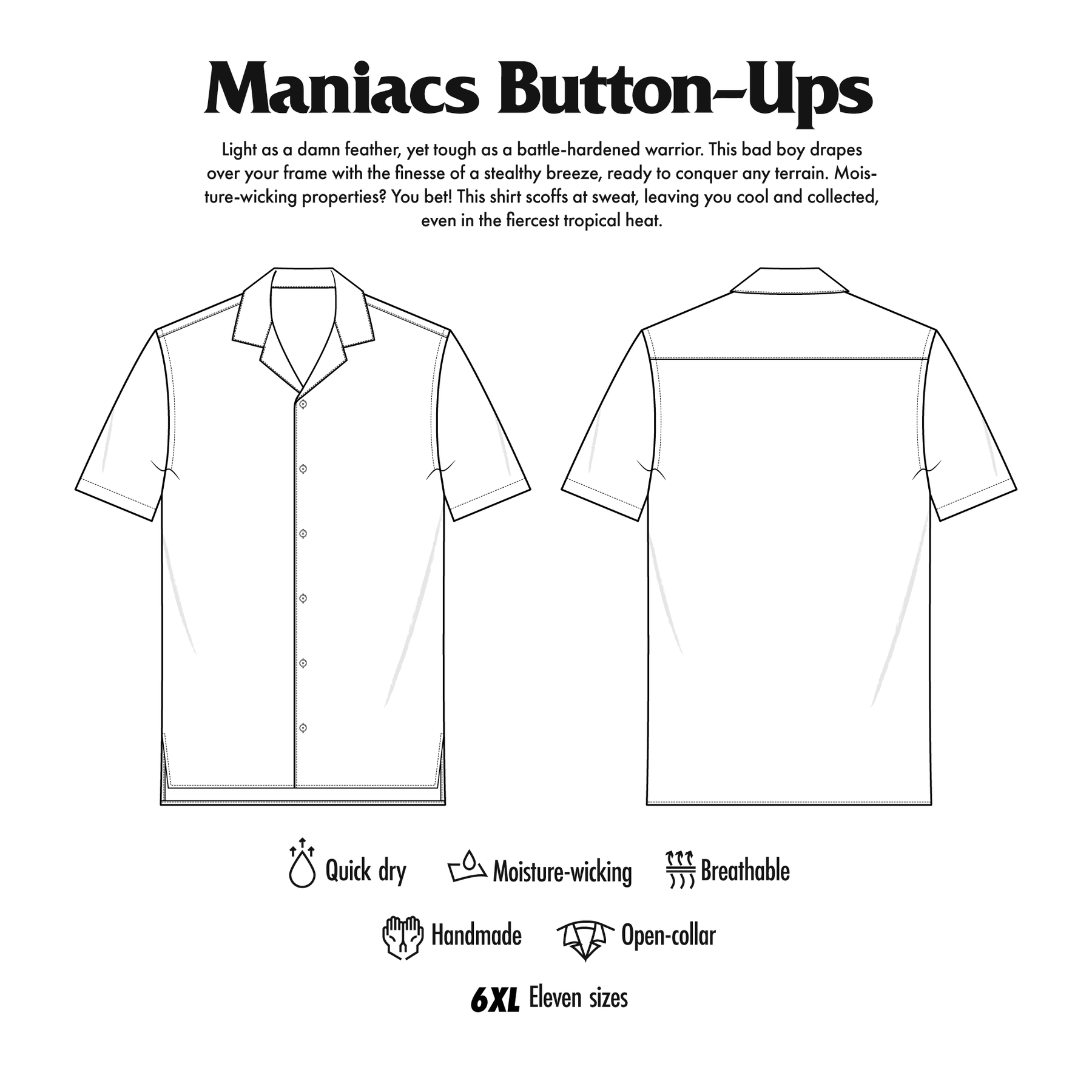 Desert Camouflage Pattern Button-Up Shirt - Liberty Maniacs