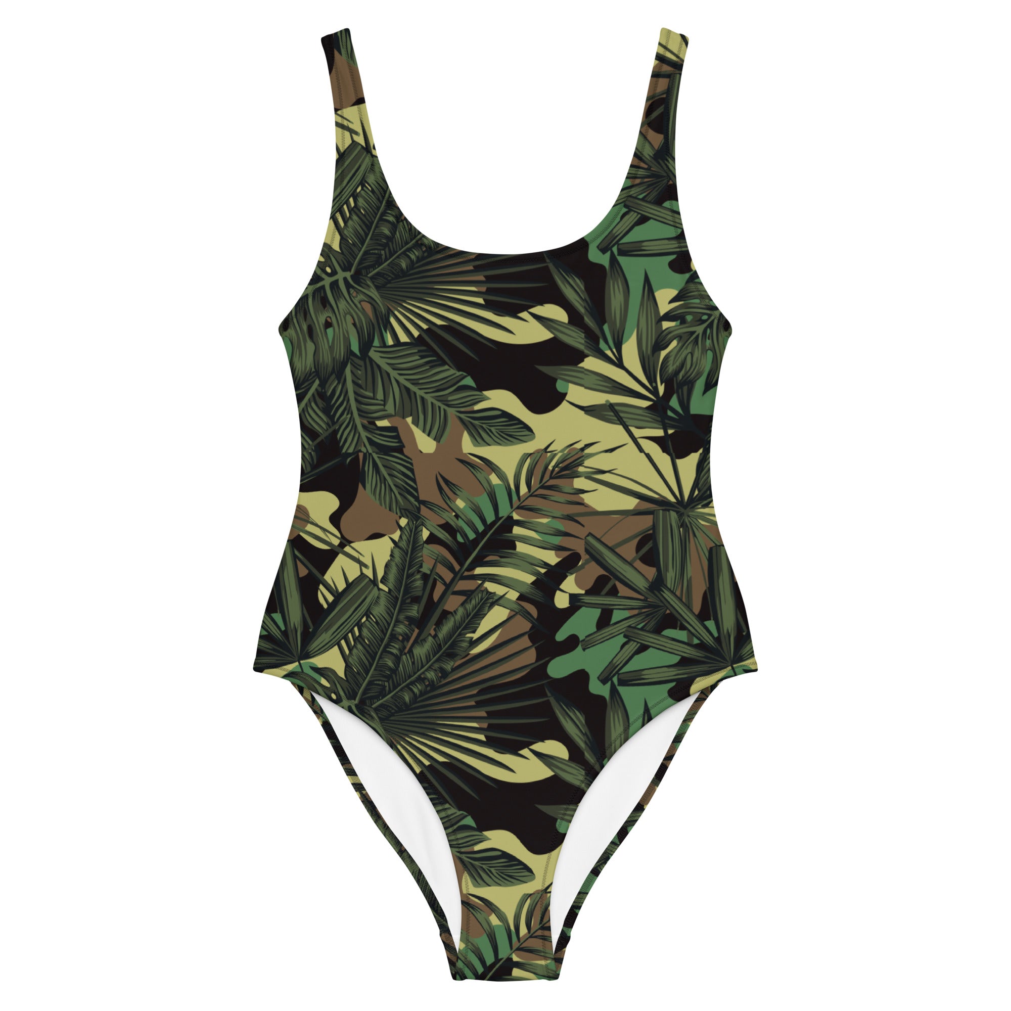 Tropicamo Commando Hawaiian One-Piece Swimsuit - Liberty Maniacs