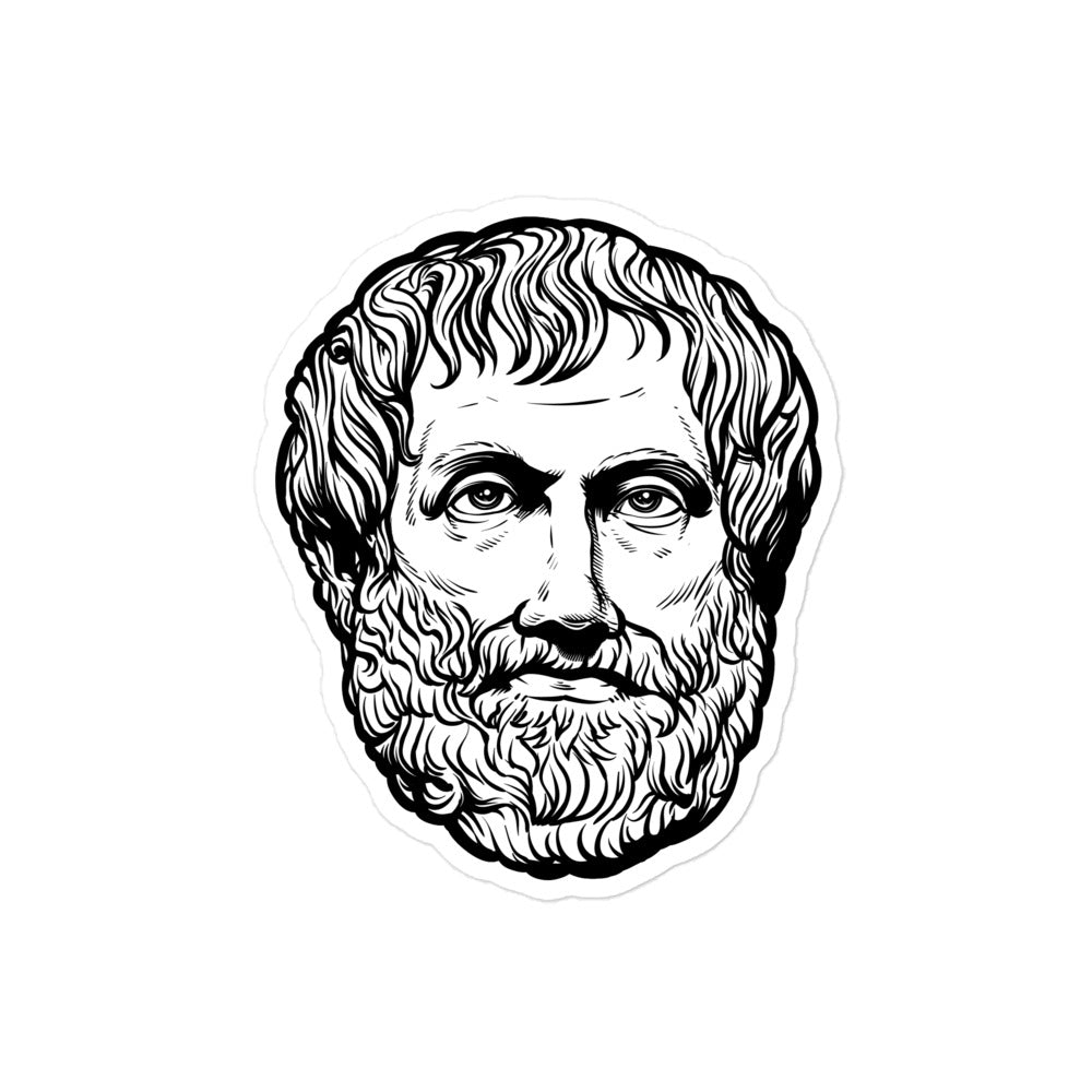 Aristotle Sticker - Liberty Maniacs