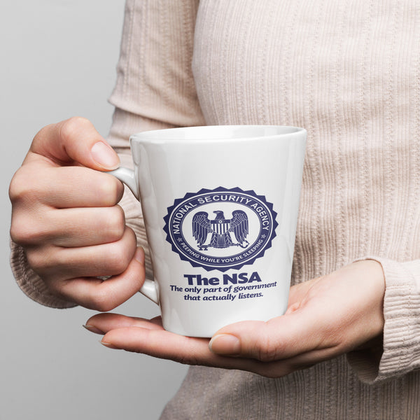 The NSA Latte Mug - Liberty Maniacs