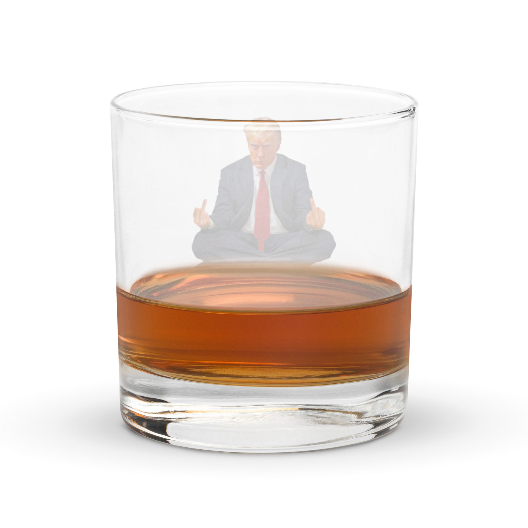 Zen of Trump Rocks Glass - Liberty Maniacs