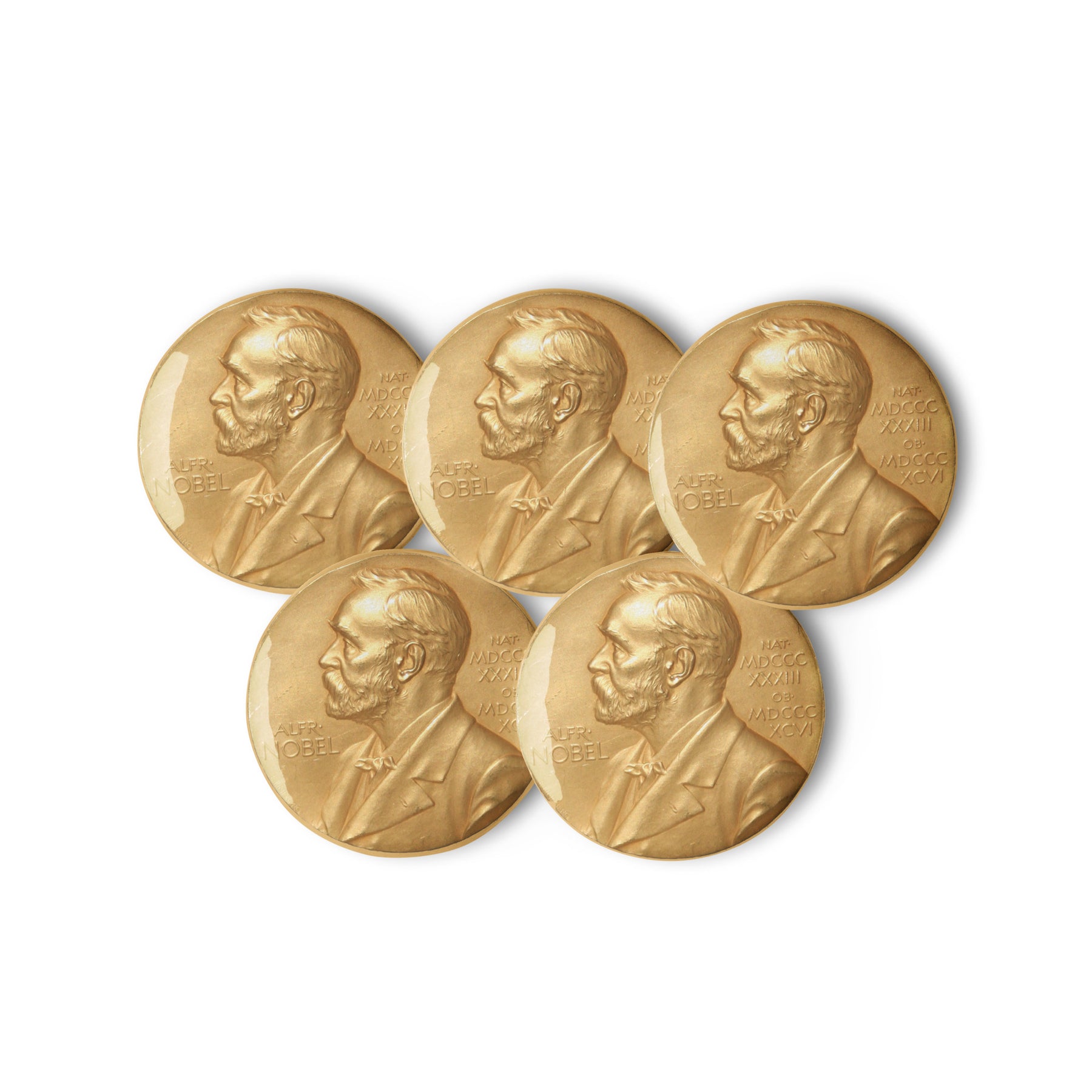 Nobel Prize Button Set - Liberty Maniacs