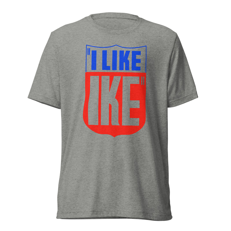 I Like Ike Campaign Triblend T-Shirt - Liberty Maniacs