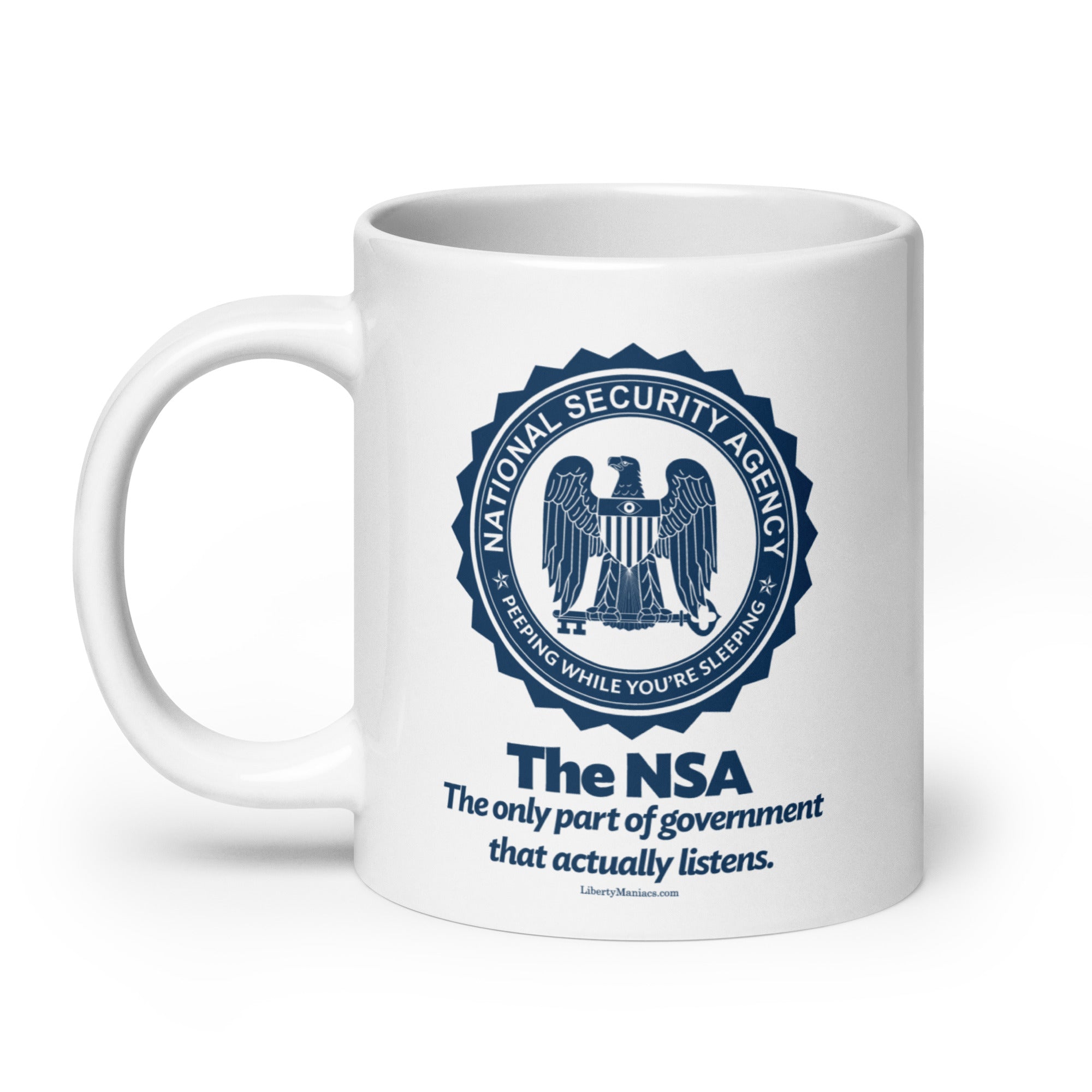 The NSA Mug - Liberty Maniacs