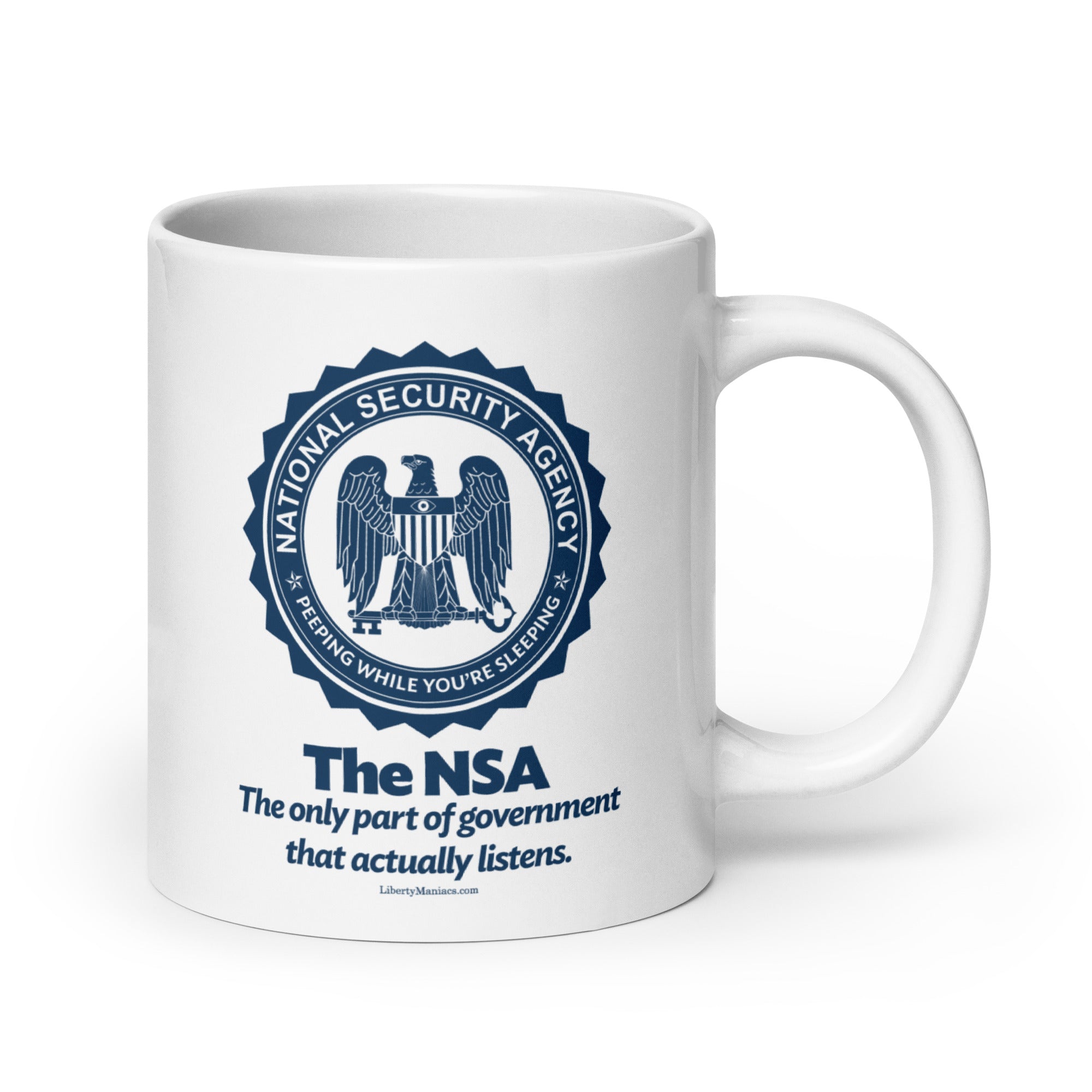 The NSA Mug - Liberty Maniacs