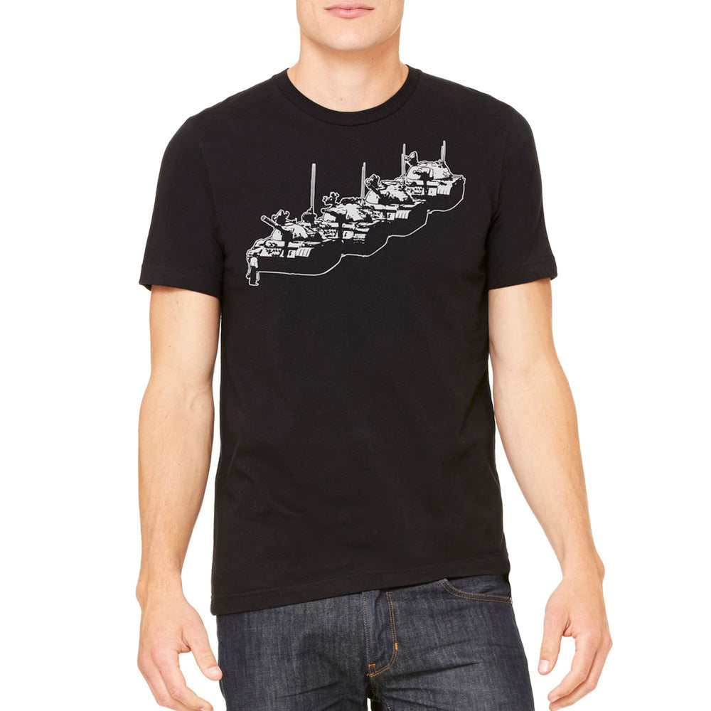 Mens Tiananmen Tank Man Shirt - Liberty Maniacs