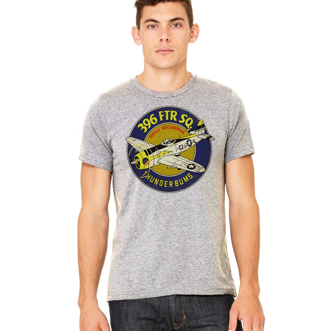 396Th Fighter Squadron Thunder Bums WWII T-Shirt - Liberty Maniacs