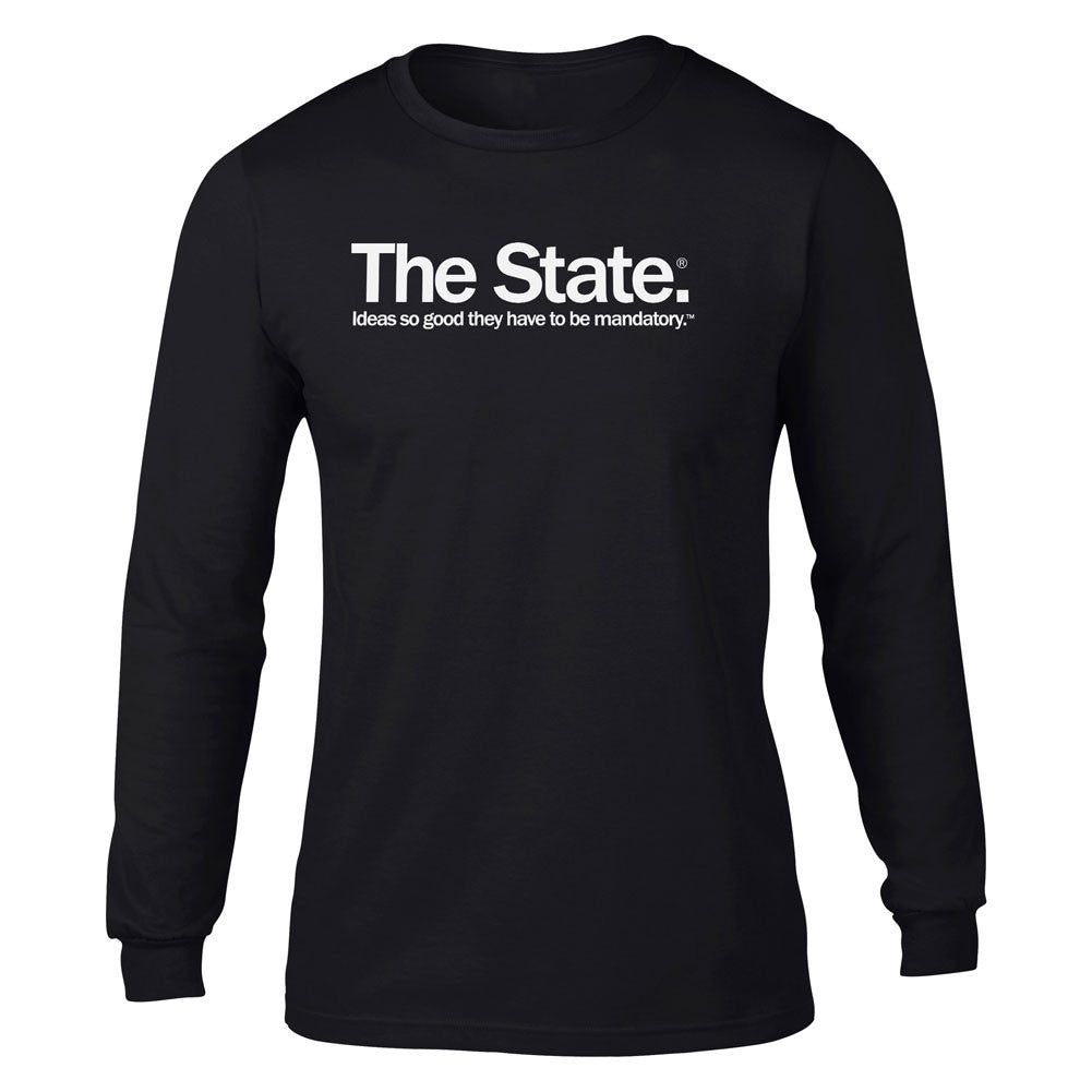 Mandatory Ideas Long Sleeve Statism T-shirt - Liberty Maniacs
