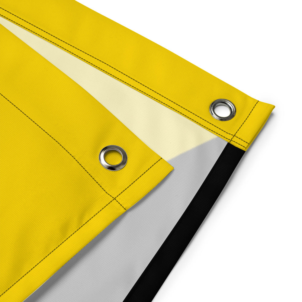 Voluntaryist Universalize Nonviolence Wall Flag - Liberty Maniacs