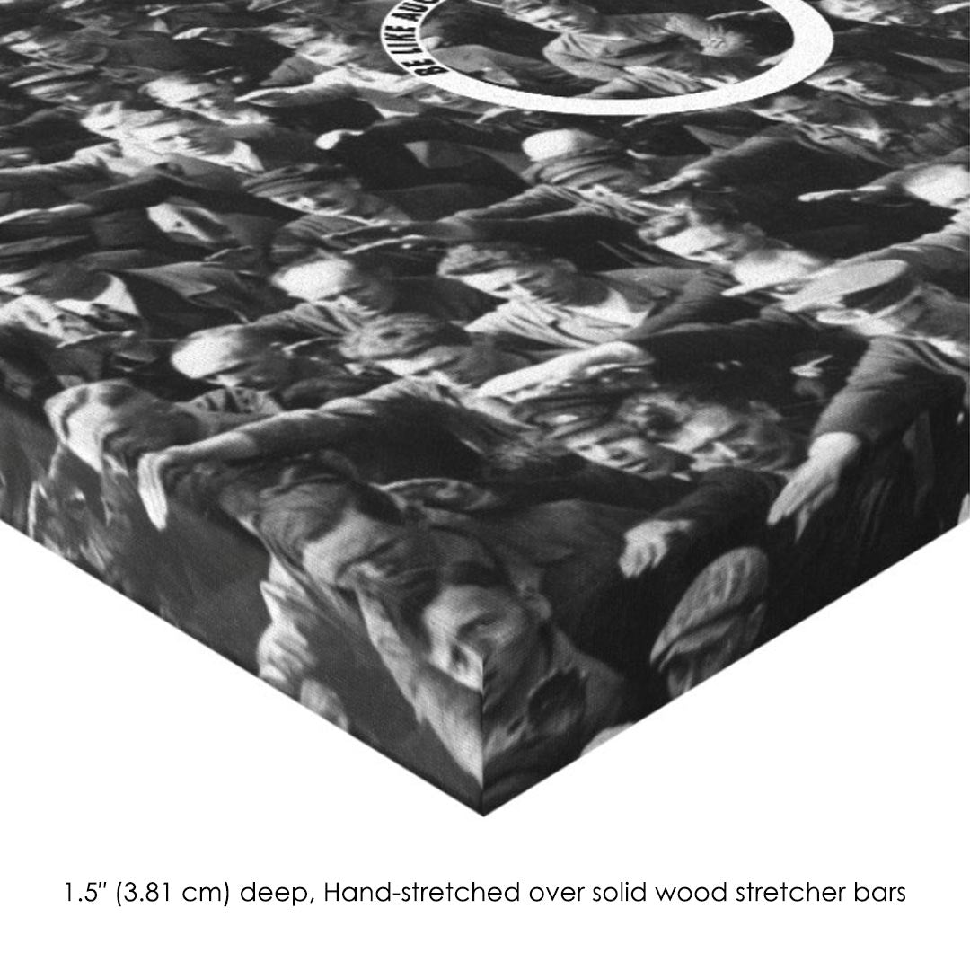 August Landmesser Civil Disobedience Art Canvas - Liberty Maniacs