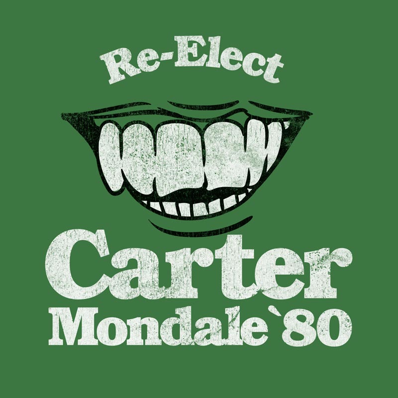 Jimmy Carter 1980 Retro Campaign T-Shirt - Liberty Maniacs