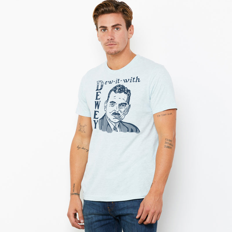 Dew It With Dewey 1948 Thomas Dewey Reproduction T-Shirt - Liberty Maniacs