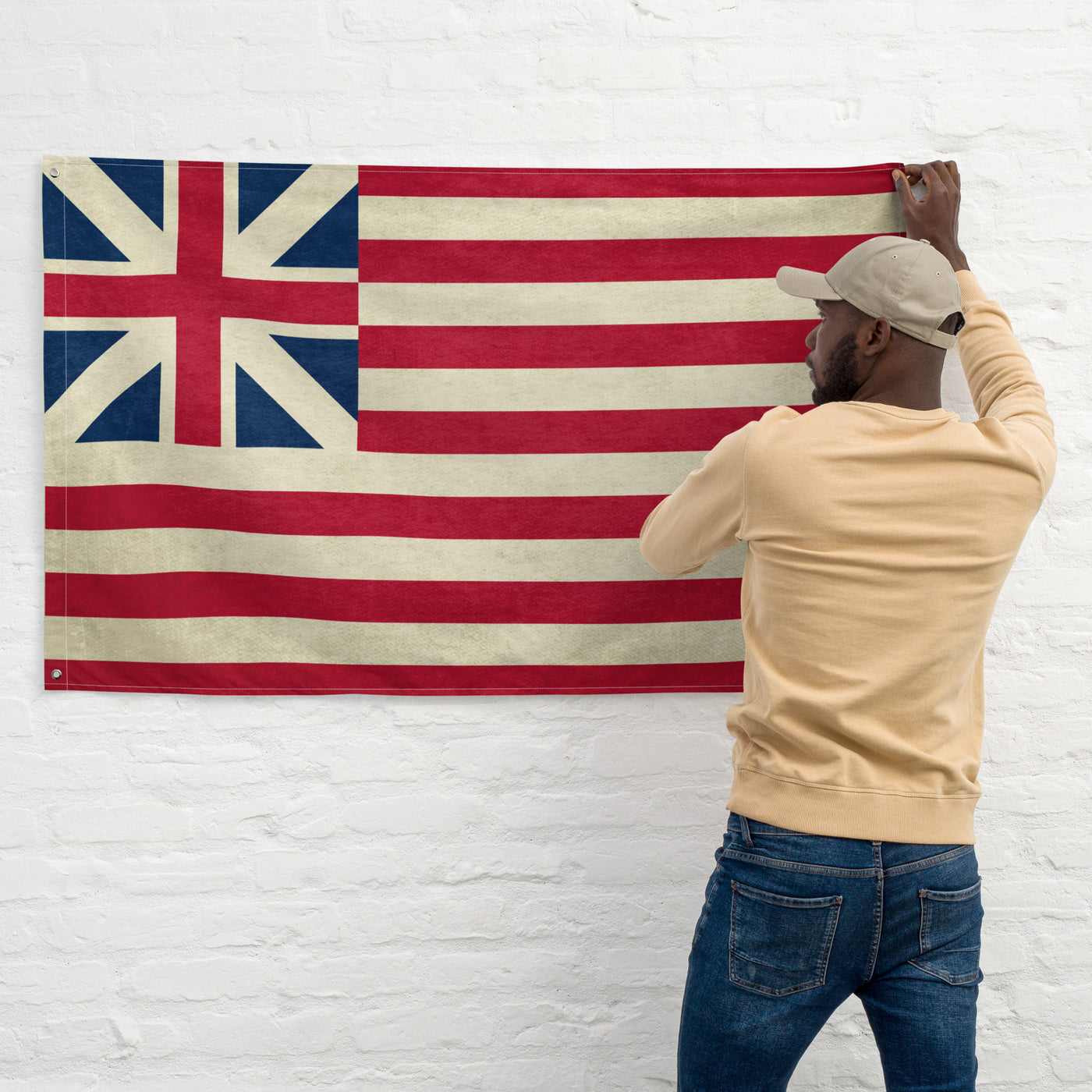 Continental Colors American Grand Union 1775 Wall Flag - Liberty Maniacs