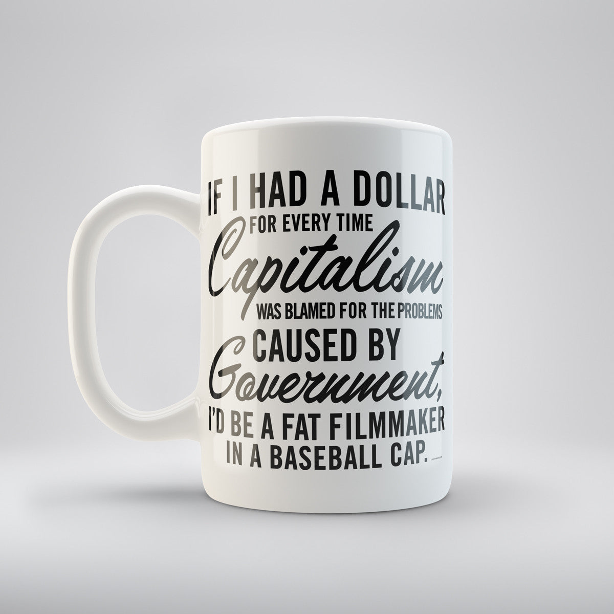If I had A Dollar for Everytime Capitalism Was Blamed Coffee Mugs ...