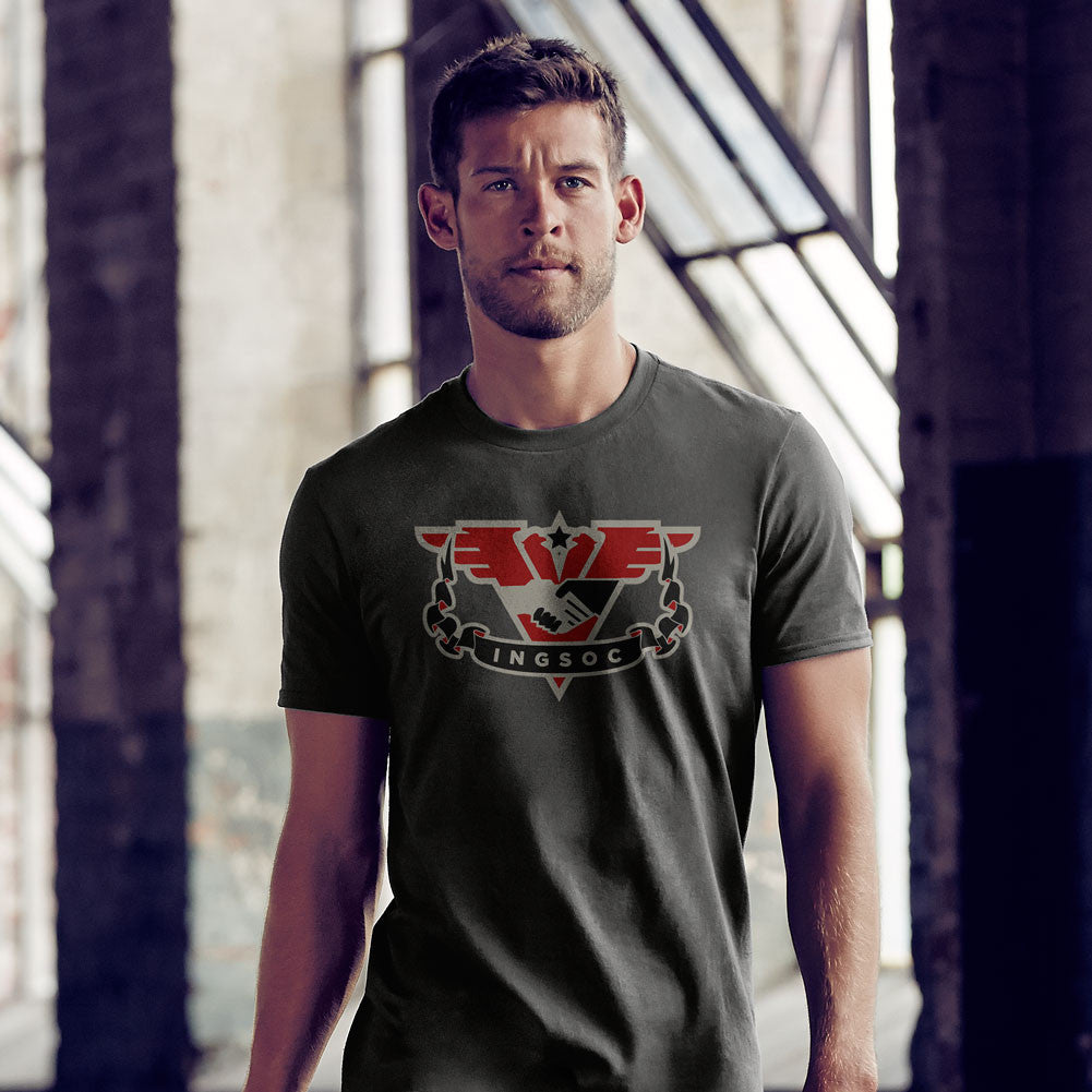 INGSOC 1984 Graphic T-Shirt - Liberty Maniacs