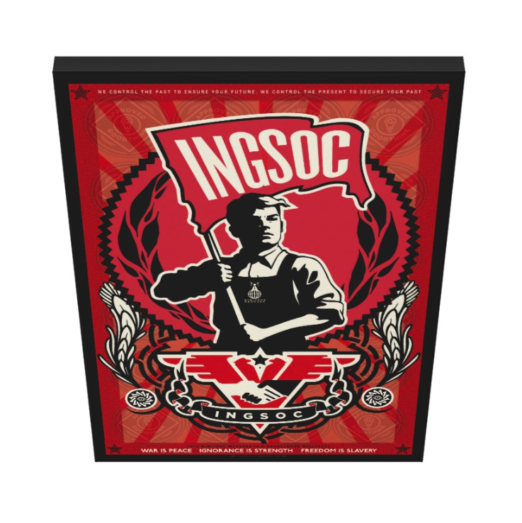 Minitrue INSOC Propaganda Canvas - Liberty Maniacs