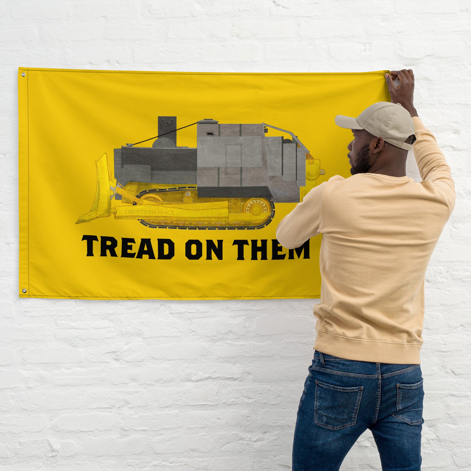 Killdozer Tread on Them Flag - Liberty Maniacs