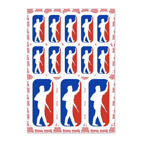 Kyle Walks FAAFO Self Defense Sticker sheet - Liberty Maniacs