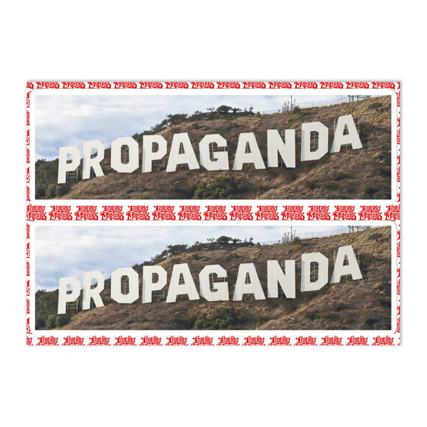 Hollywood Propaganda Sticker Set - Liberty Maniacs