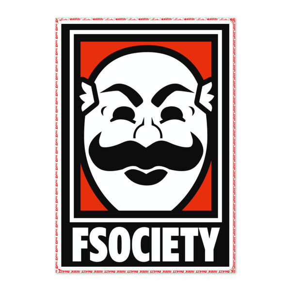 F Society Big Sticker - Liberty Maniacs