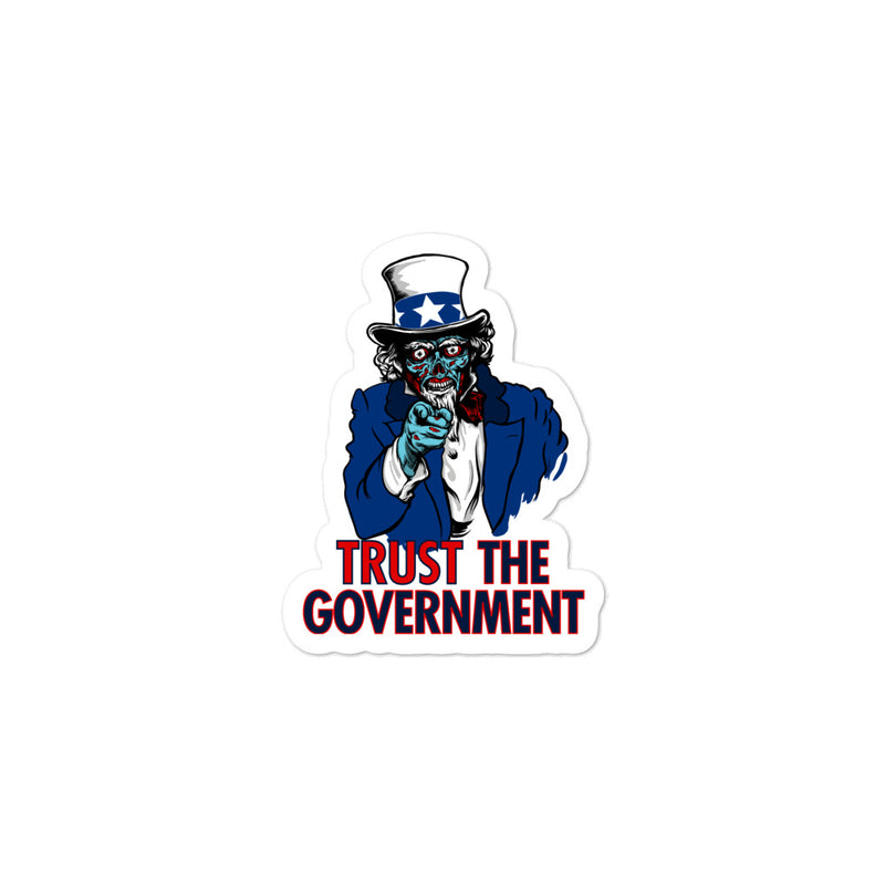 Uncle Sam They Live Sticker - Liberty Maniacs