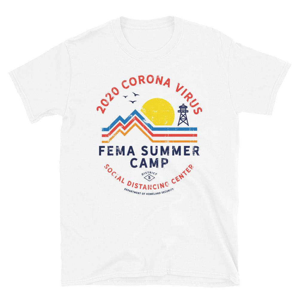 2020 Corona Virus FEMA Summer Camp T-Shirt - Liberty Maniacs