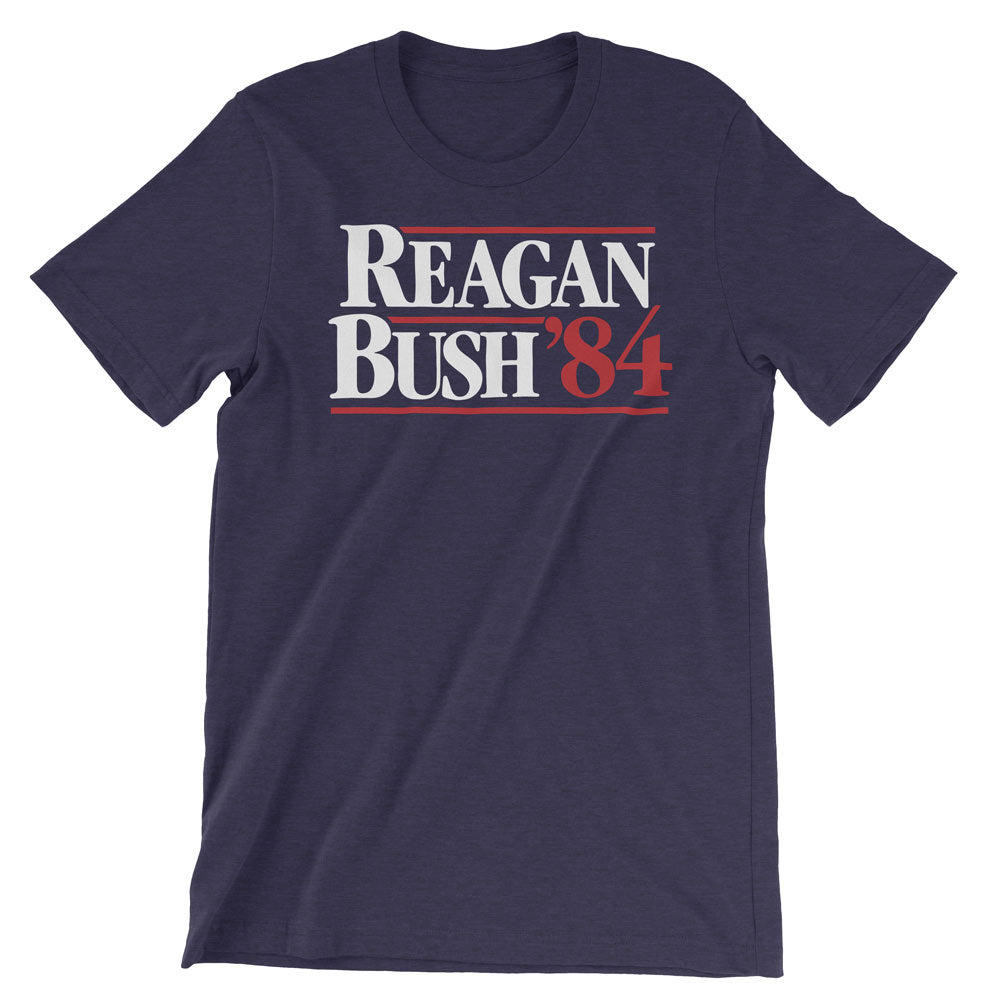 Reagan Bush 1984 Retro Campaign T-Shirt - Liberty Maniacs
