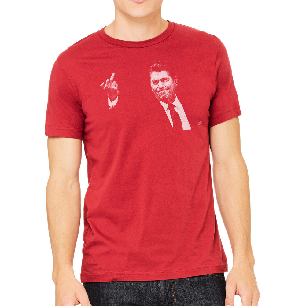 The Gipper Flipper Reagan Middle Finger T-Shirt - Liberty Maniacs
