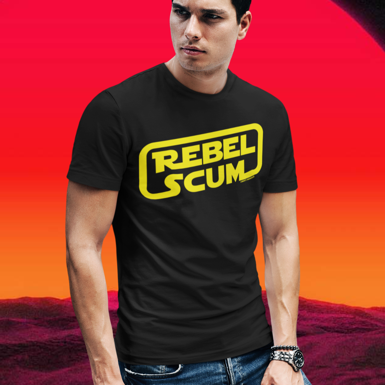 Rebel Scum T-Shirt - Liberty Maniacs