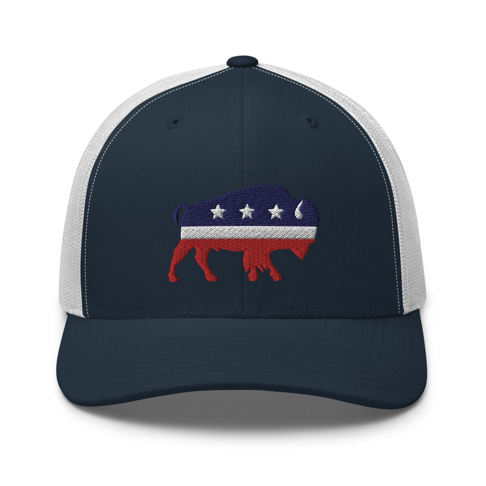 Bison Independent Trucker Cap - Liberty Maniacs