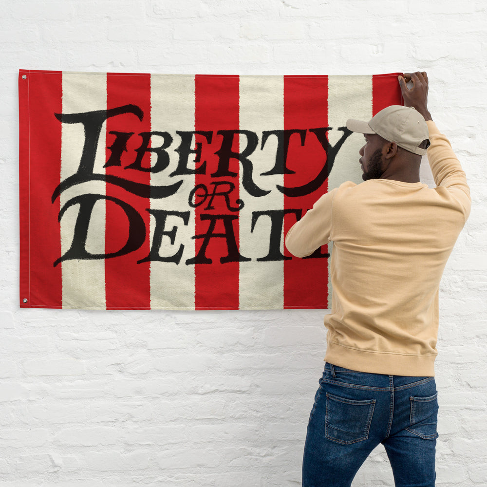 Whiskey Rebellion Liberty or Death Flag - Liberty Maniacs